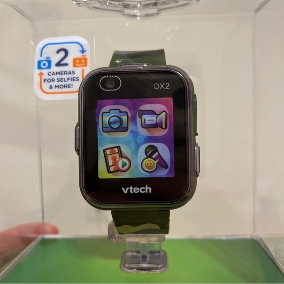 VTech | Toys | New Vtech Kidizoom Smartwatch Dx2 Army Camo Smart Watch ...
